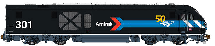 Bachmann 68303 HO Scale Siemens ALC-42 Charger - WowSound(R) and DCC -- Amtrak 301 (50th ...