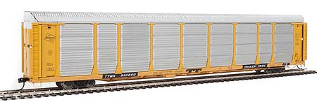 Walthers Proto 101340 HO Scale 89' Thrall Bi-Level Auto Carrier - Ready To Run -- Milwaukee Road ...