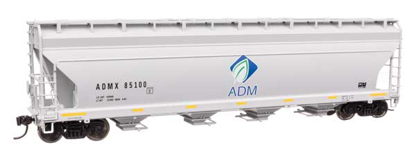 Walthers Mainline 910-49205 HO Scale ACF 5250 Hopper RTR ADM #85100 ...