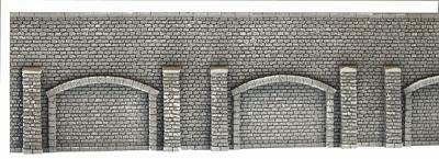 Noch 58059 HO Scale Profi-Plus Scenic Components -- Arcade Wall, Extra ...
