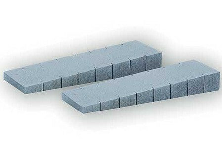 Noch 66015 HO Scale Hard-Foam Train Station Platform Straight End Ramps ...