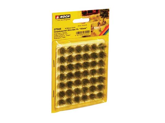 Noch 7044 All Scale Grass Tufts XL -- Meadow Grass 3/8" 9mm Fiber Tufts ...