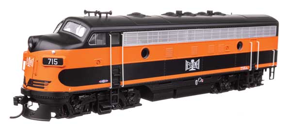 Walthers Mainline 910-11400 HO Scale EMD F7 A-B Set Standard DC BLE ...
