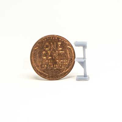 All Scale Miniatures 870916 HO Scale Drill Press -- pkg(5) - Black ...
