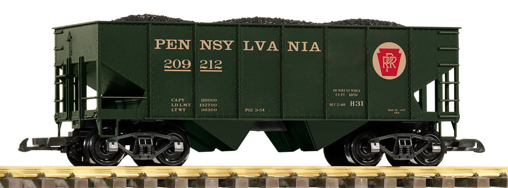 Piko 38955 G Scale PRR Rib-Side Hopper Coal Load – Alpine Railworks