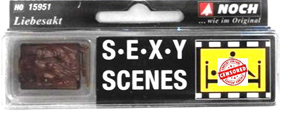 Noch 15951 HO Sexy Scenes: Lovers in Action on Bed #1 - Black Forest ...