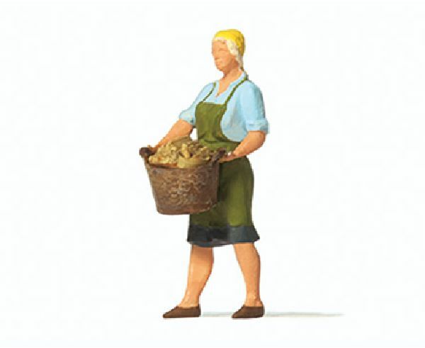 Preiser 28242 HO Scale Farmer's Wife Individual Figure - Black Forest ...