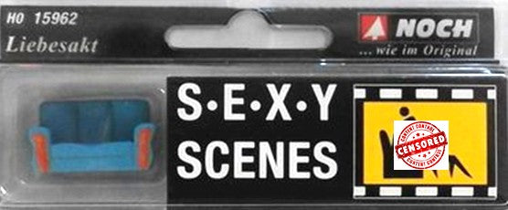 Noch 15962 HO Sexy Scenes: Lovers in Action on Love Seat - Black Forest ...