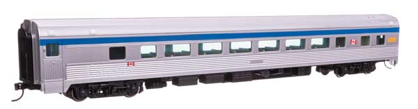 Walthers Mainline 910-30021 HO Scale 85' Budd Coach RTR VIA Rail ...