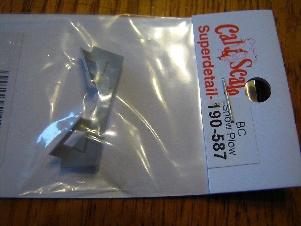 Cal Scale 587 Ho Bc Snow Plow Plastic - Alpine Railworks