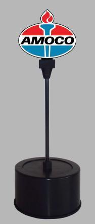 Miller Engineering 55065 O Amoco Rotating Sign - Alpine Railworks