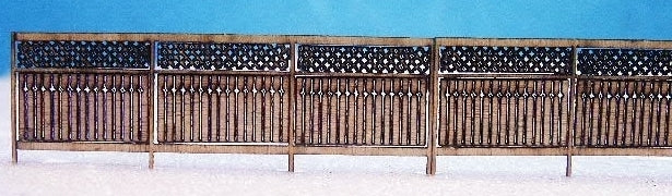 RS Laser Kits 3506 N Privacy Fence - Alpine Railworks