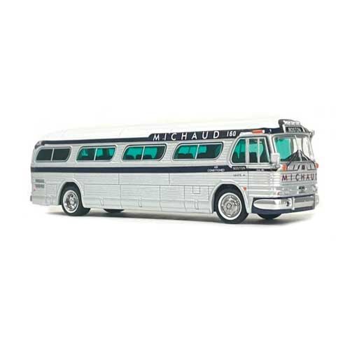 Iconic Replicas 870303 HO Scale 1958 GM PD4104 Bus - Assembled ...