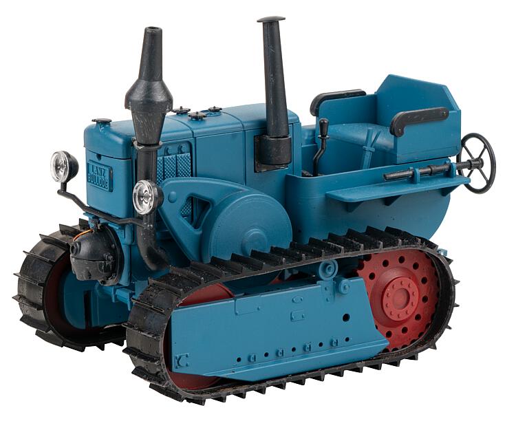 Pola 331616 G Scale Lanz Crawler Tractor - Kit -- Blue, Red - Alpine ...