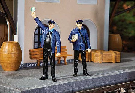 Pola 331506 G Scale German Conductors -- pkg(2) - Alpine Railworks