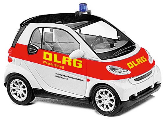 Busch 46132 HO Scale 2007 Smart Fortwo City Coupe - Assembled -- German ...