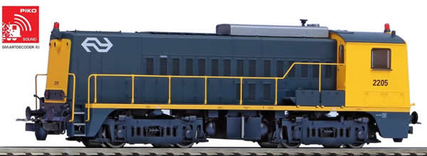 Piko 55902 HO Scale 1/87 Rh 2200 Diesel NS IV Yellow/Gray Sound ...