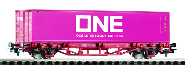 Piko 57757 HO Scale 1/87 Flatcar w/ 1x40' Container NS VI – Alpine ...