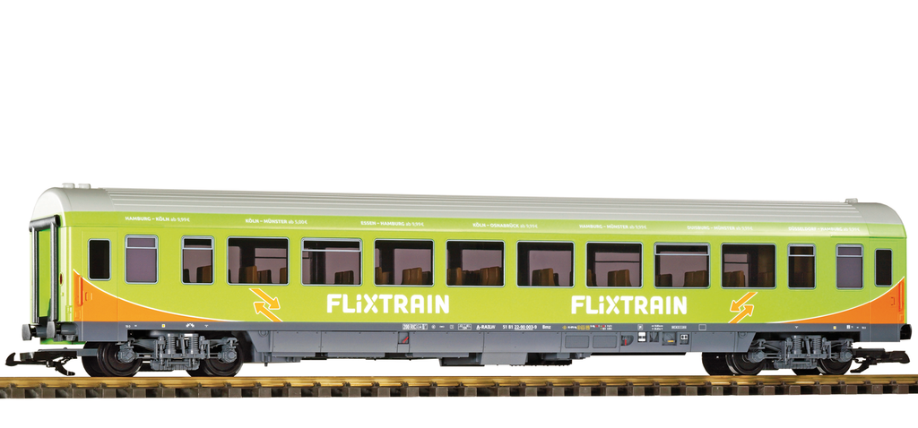 Piko G Scale 37664 Flixtrain VI Coach - Black Forest® Hobby Supply Co ...