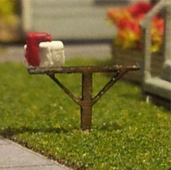 Osborn Models 3035 N Mail Boxes 12Pk - Alpine Railworks