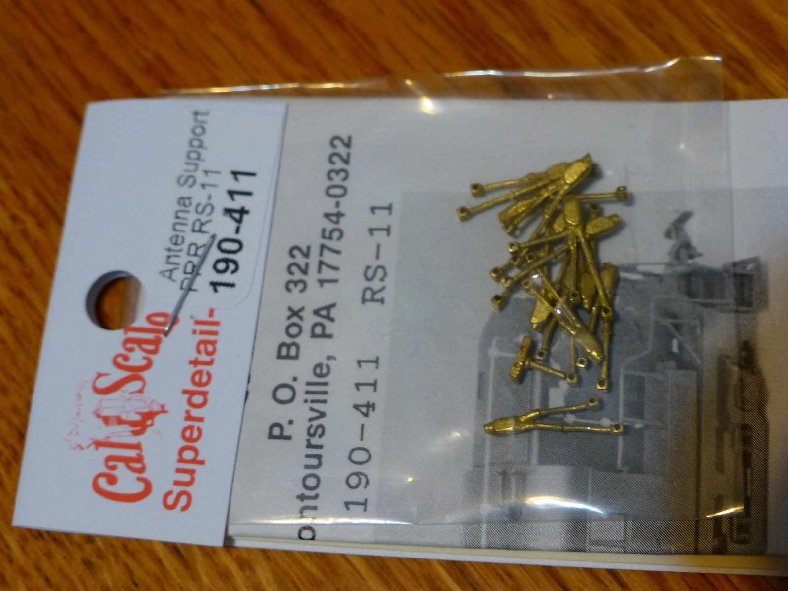 Cal Scale 411 Ho Rs-11 Antenna Support Syst - Alpine Railworks