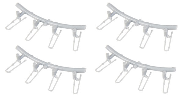 Cal Scale 616 Ho Mu Hoses Set 16 Plastic - Alpine Railworks