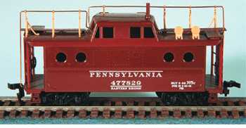 Cal Scale 455 Ho Antenna Set Prr N5C Caboose - Alpine Railworks