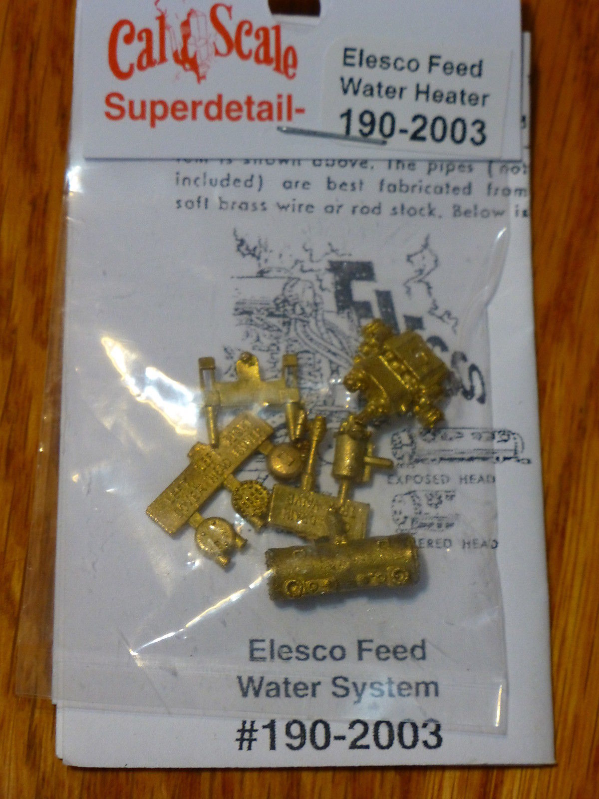 Cal Scale 2003 Ho Elesco Feedwater Heater Sys - Alpine Railworks