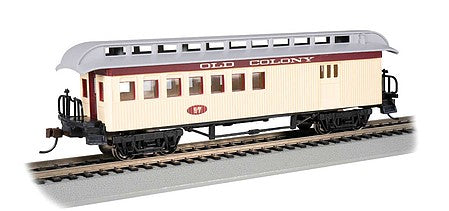 Bachmann 15206 HO Scale Old Time Wood Combine with Round-End Clerestory ...