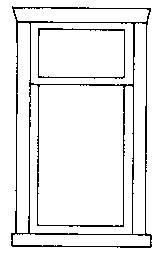 Alexander Scale 2504 HO Scale Window large 2-pane 4/ - Alpine Railworks