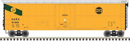 Atlas Model Railroad 20005798 HO Scale GARX Insulated 50' Boxcar ...