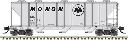 Atlas Model Railroad 50005736 N Scale PS-4000 3-Bay Covered Hopper ...