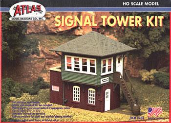 Atlas Model Railroad 704 HO Scale Signal Tower -- Kit - 2-5/8 x 3-1/8 ...