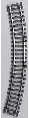 Atlas Model Railroad 831 HO Scale Code 100 Curved Snap-Track(R) Nickel ...