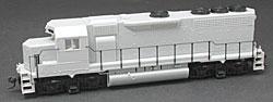 Atlas Model Railroad 8900 HO Scale Diesel EMD GP40 w/Low Nose - Powered -- Undecorated w ...
