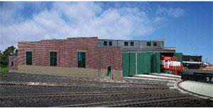 Atlas O 6904 O Scale Roundhouse - Kit - Alpine Railworks