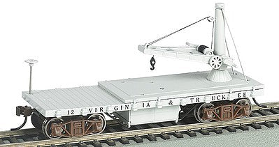 Bachmann 16416 HO Scale Old Time Derrick Car - Ready to Run -- Virginia ...