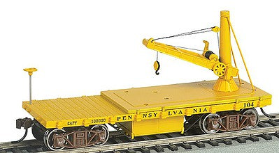 Bachmann 16418 HO Scale Old Time Derrick Car - Ready to Run ...