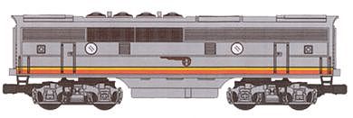Bachmann 20295 O Scale EMD F3B - Conventional 3-Rail - Unpowered ...