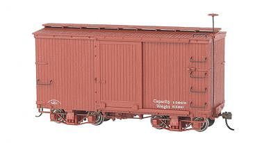 Bachmann 26501 On30 Scale 18' Wood Boxcar - Spectrum(R) -- Data Only ...