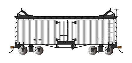 Bachmann 27496 On30 Scale Wood Reefer - Ready to Run -- Data Only ...