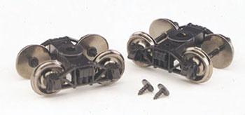 Bachmann 29901 On30 Scale Arch Bar Freight Trucks with Metal Wheelsets ...