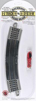 Bachmann 44502 HO Scale Curved Track w/ Nickel Silver Rail & Gray ...