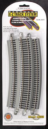 Bachmann 44519 HO Scale Curved Track w/ Nickel Silver Rail & Gray ...