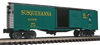 Bachmann 47079 O Scale 40' Steel Boxcar - 3-Rail - Ready to Run ...