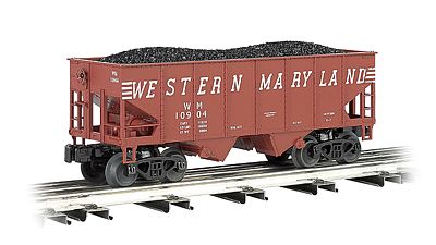 Bachmann 48203 O Scale USRA 55-Ton 2-Bay Hopper w/Load - 3-Rail - Ready ...
