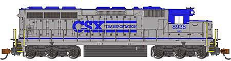 Bachmann 66457 N Scale EMD SD45 w/Sound & DCC -- CSX - Alpine Railworks