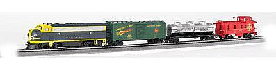 Bachmann 826 HO Scale Thunder Chief Train Set -- Santa Fe - Alpine ...