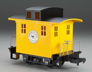 Bachmann 98087 G Scale Wood Cupola Caboose - Ready to Run - Li'l Big ...