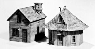 Campbell Scale Models 397 HO Scale Ice House & Cafe – Alpine Railworks
